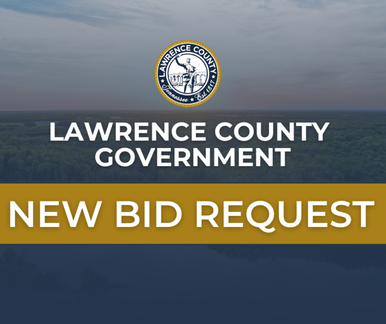NEW BID: Correctional Video Visitation – Lawrence County TN, Government